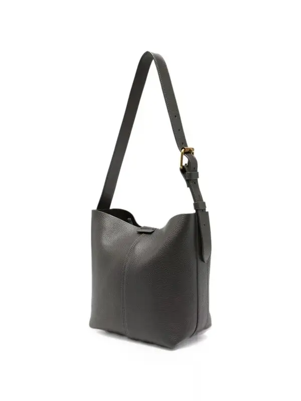 Soeur Mini Saudade Pebbled Leather Shoulder Bag