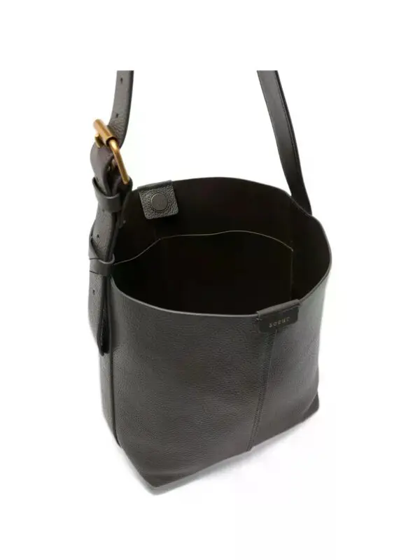 Soeur Mini Saudade Pebbled Leather Shoulder Bag