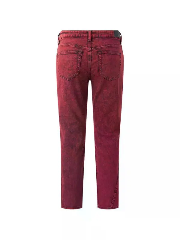 DIESEL® Acid-wash Straight-leg Jeans
