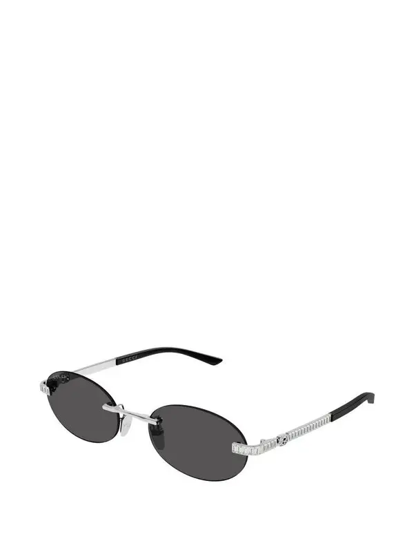 Gucci Oval-frame Sunglasses