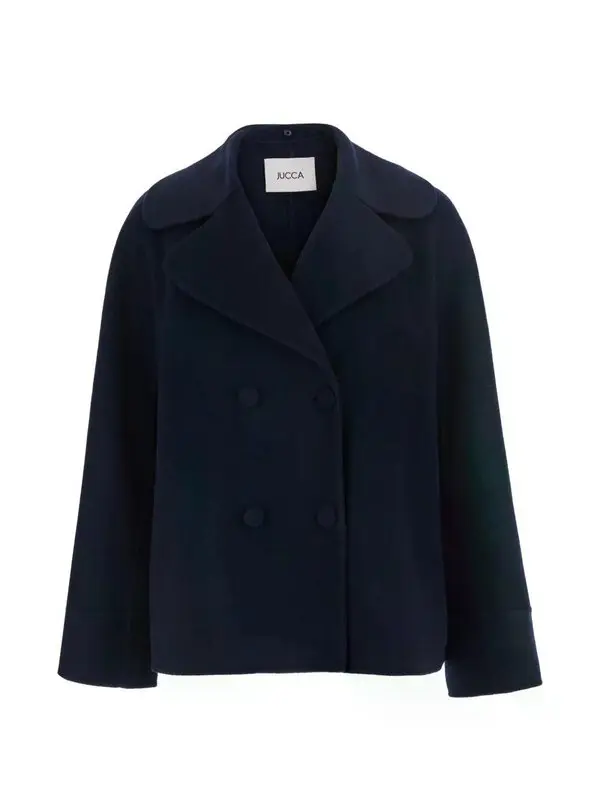 JUCCA Sequin-embellished Double-breasted Coat