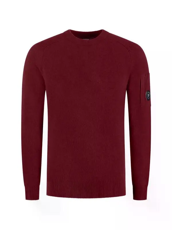 C.P. COMPANY Lambswool Lens Crewneck Sweater