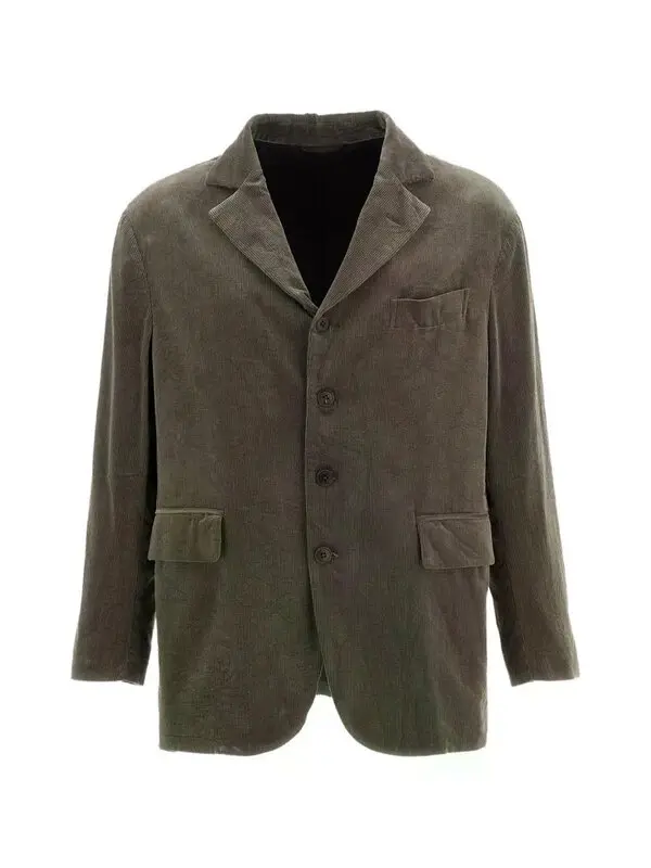 KAPTAIN SUNSHINE Corduroy-texture Single-breasted Blazer