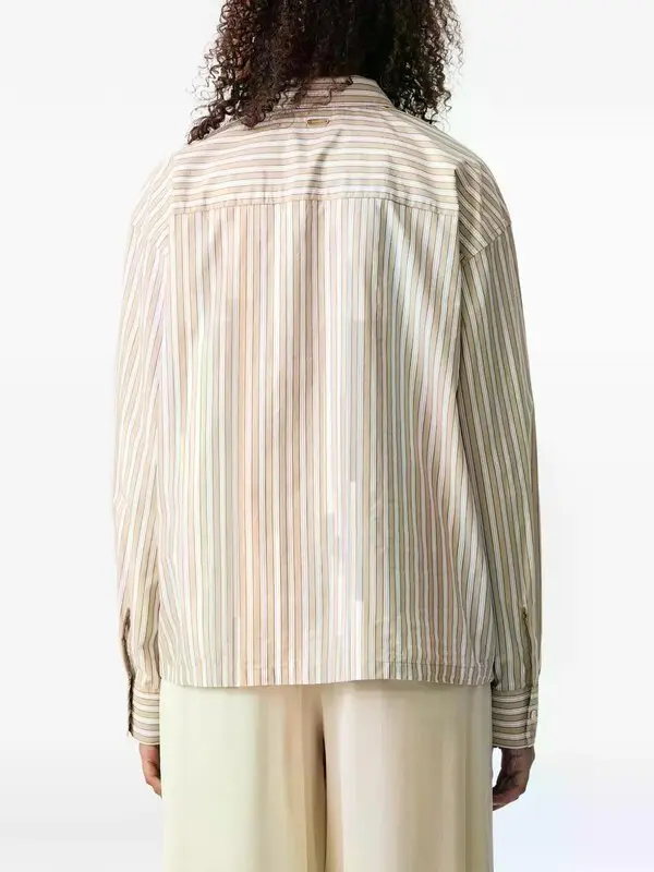 Barbour Fawne Striped Relaxed Shirt