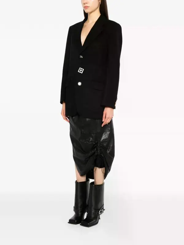 Junya Watanabe Embellished-button Blazer