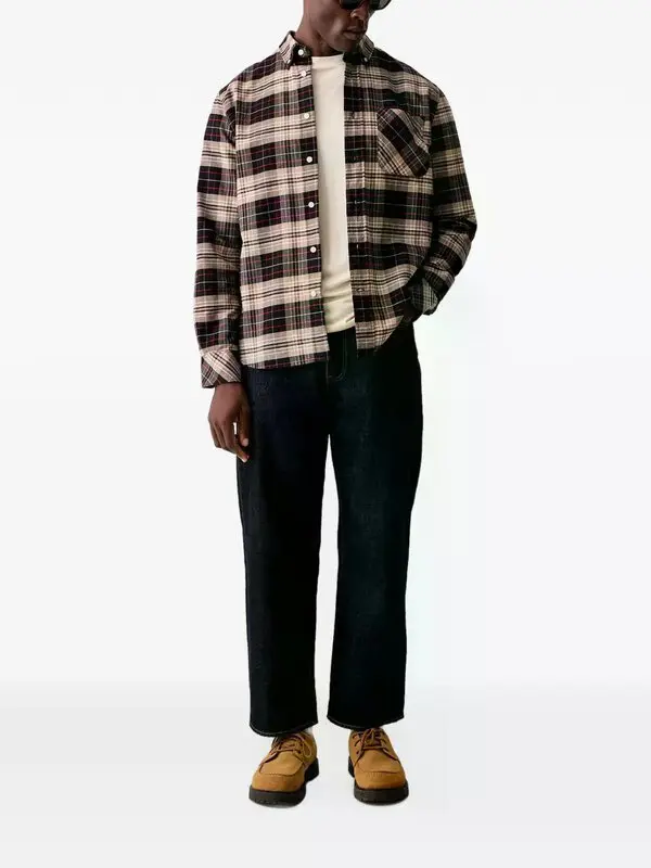 Barbour Annan Authentic-fit Long-sleeved Shirt - Neutrals