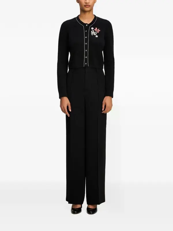 Cinq À Sept Allura Bow-embellished Cardigan