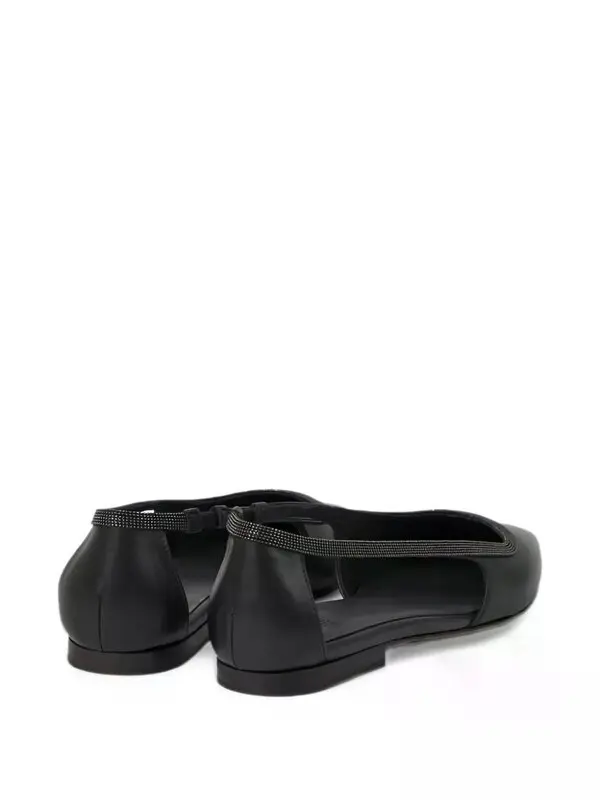 Brunello Cucinelli Pointed-toe Ballet Flats
