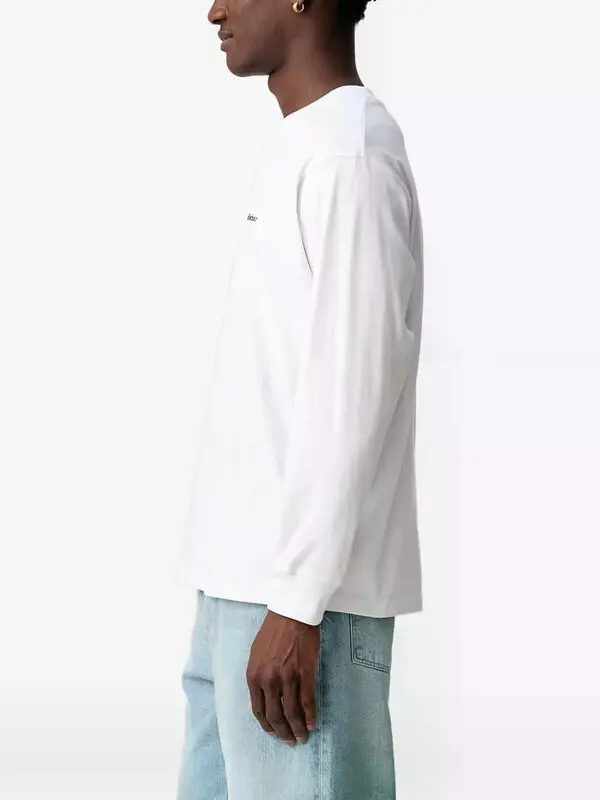 Barbour Logo-embroidered Long-sleeve T-shirt