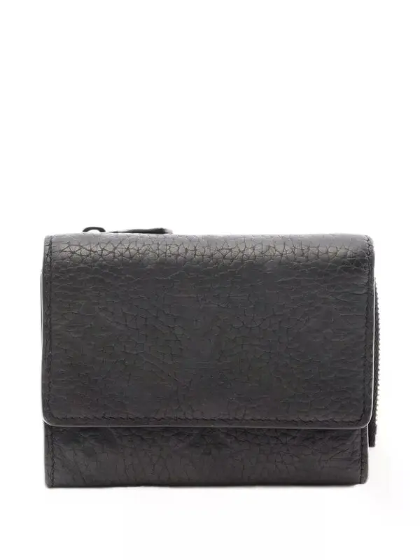 LOUIS VUITTON 2000s Pilot Monogram Trifold Wallet - Black