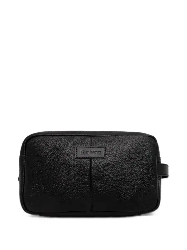 Barbour Highgate Leather Wash Bag