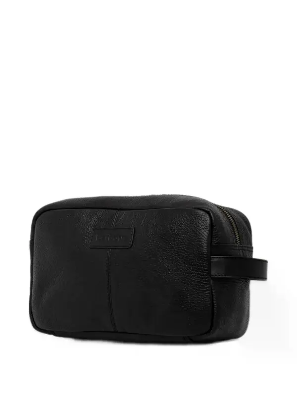 Barbour Highgate Leather Wash Bag