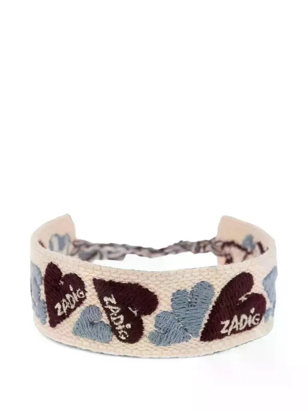 Zadig&Voltaire Woven Heart Bracelet