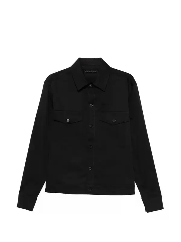 LOW BRAND Flap-pocket Button-up Shirt