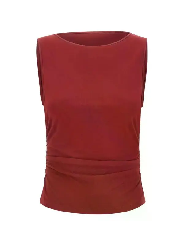 Diane Von Furstenberg Perfect Click Ruched Top