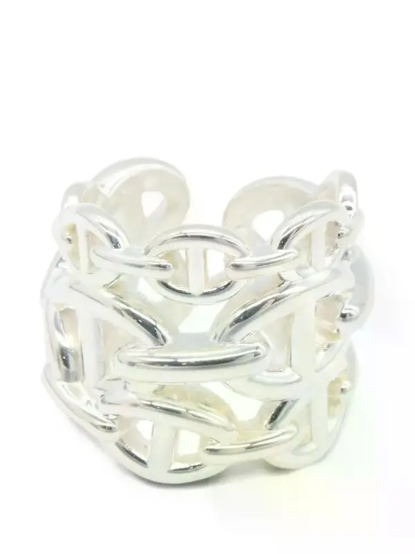 Hermès 2010s Gm Ancienne Ring - Silver
