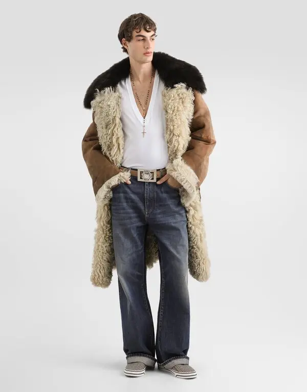 Dolce & Gabbana Shearling Coat