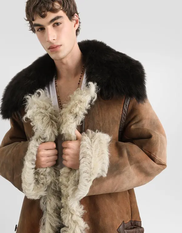 Dolce & Gabbana Shearling Coat