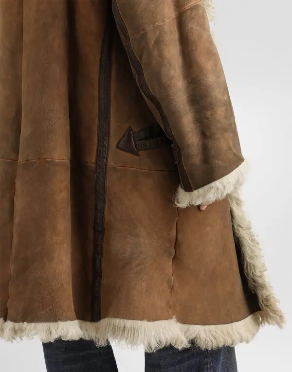 Dolce & Gabbana Shearling Coat