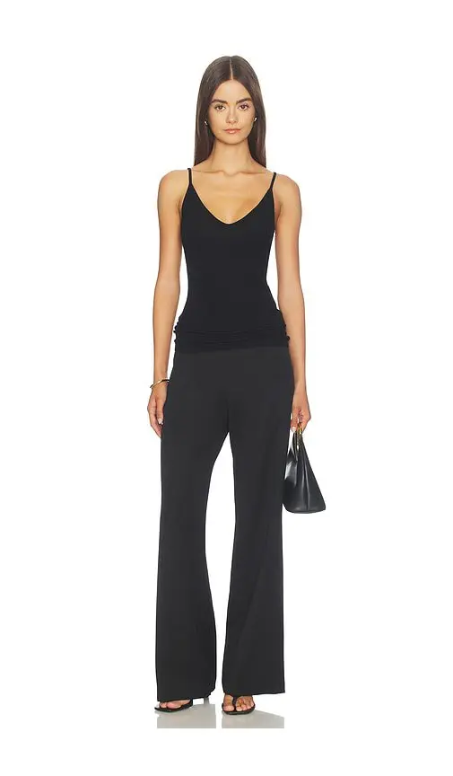 Enza Costa Fluid Silk Rib Cami