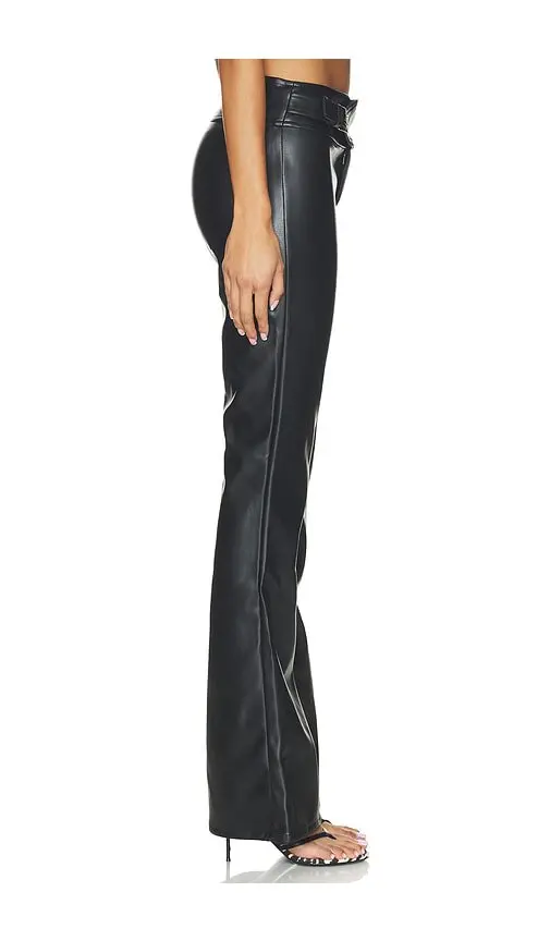 Superdown Jessica Faux Leather Bootcut Pant