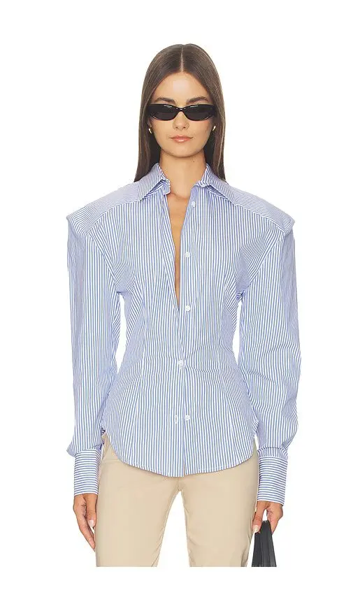 FRANÃ§OISE Jemma Shirt - Blue