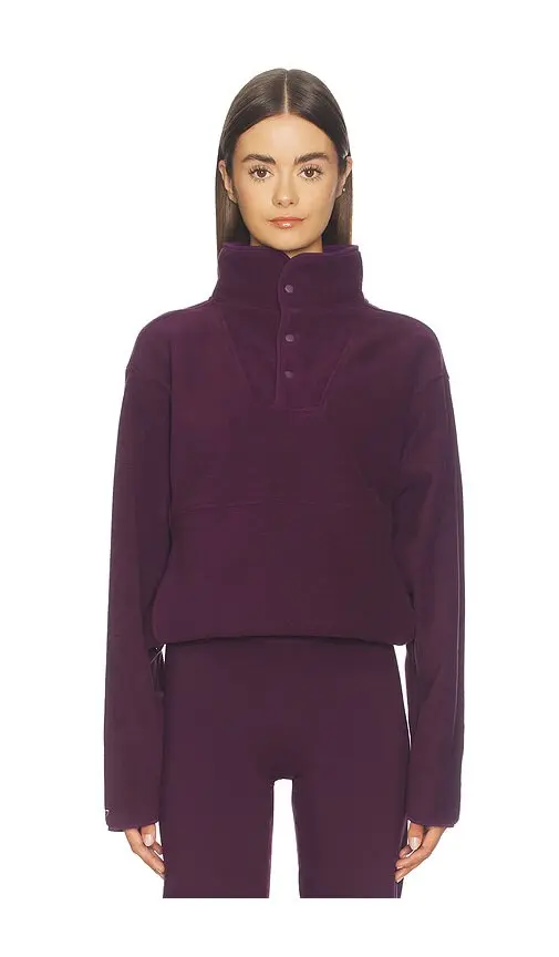 437 The Teddy Pullover In Mauve