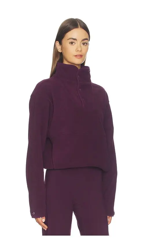 437 The Teddy Pullover In Mauve