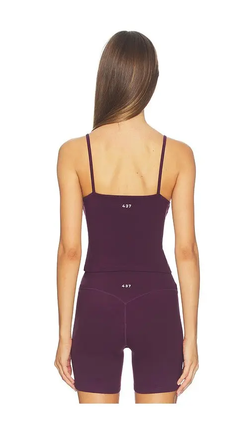 437 The Ballet Tank Top In Mauve