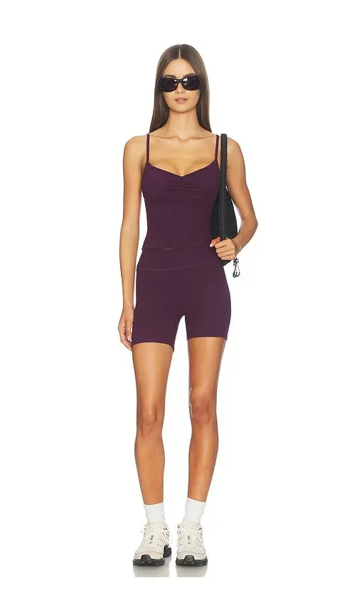 437 The Ballet Tank Top In Mauve