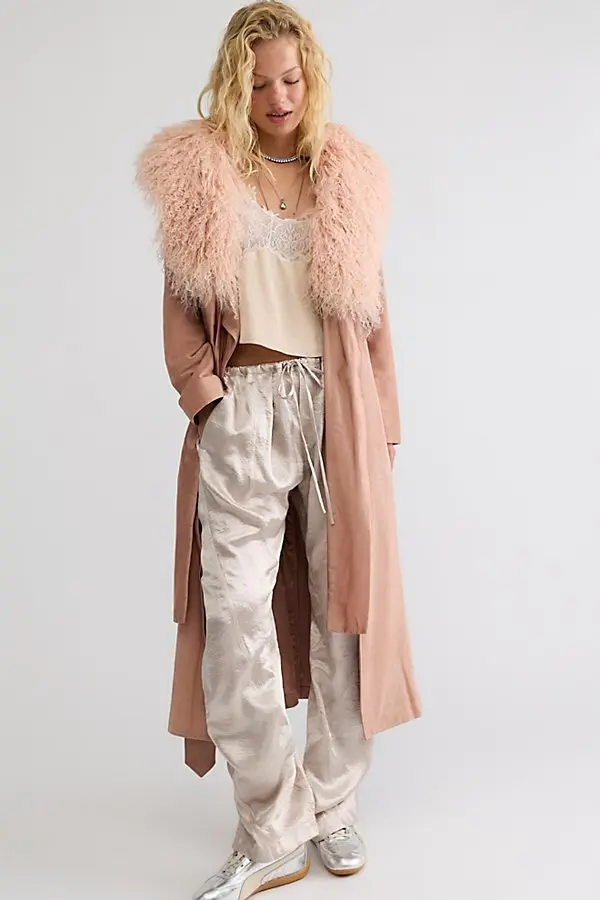 NIGEL PRESTON Country Weekender Suede Trench