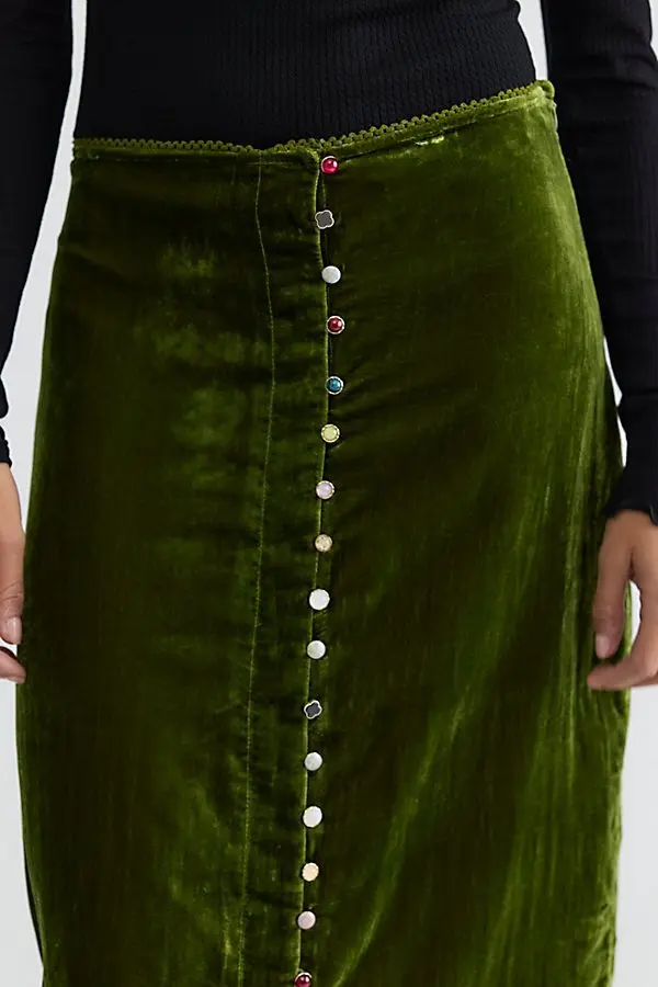 LISA SAYS GAH Luanne Midi Skirt