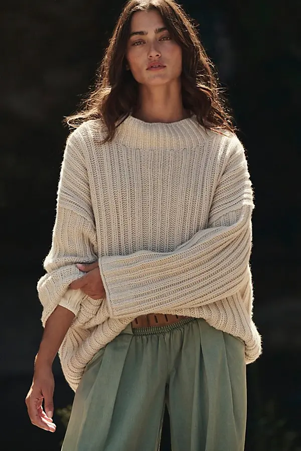 Free People Sandbar Pullover - Jet Stream