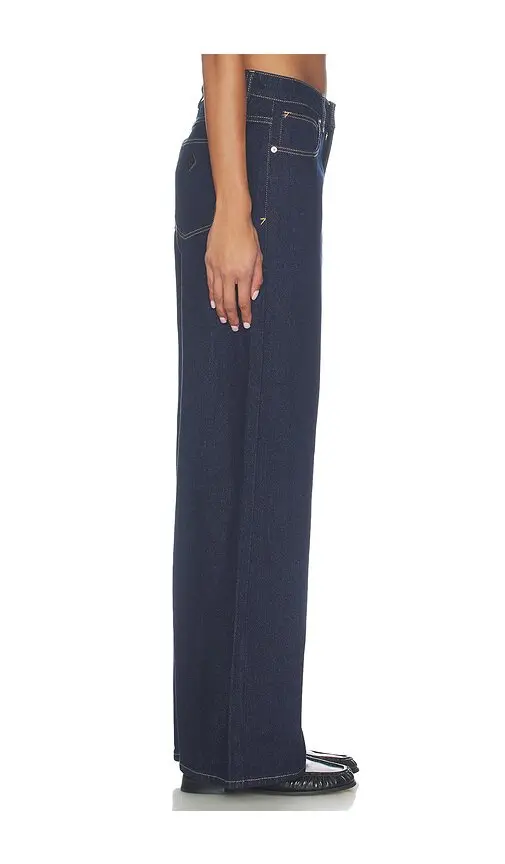 Abrand Denim Petite 95 Baggy Jeans In Blue
