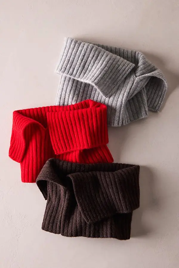Free People Cashmere Snood - Ash