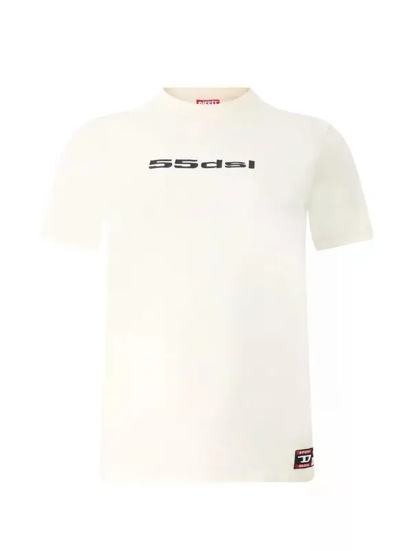 DIESEL® Logo-print Short-sleeve T-shirt - White