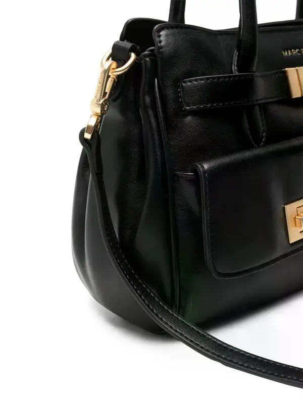 MARC ELLIS Myna Logo-plaque Buckled Tote Bag