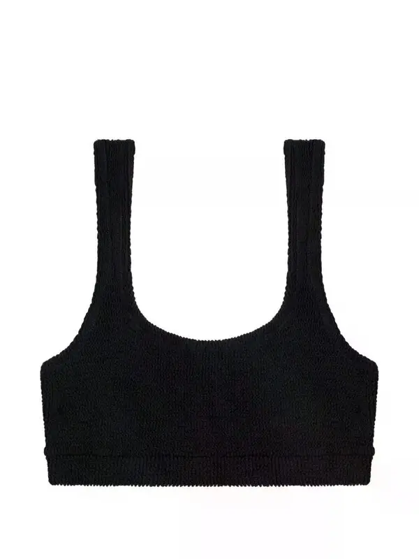 REINA OLGA Ginny Crinkled Bikini Top