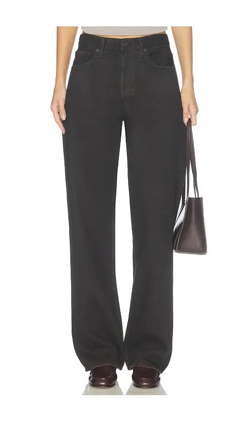 AGOLDE Arc Jean In Brown