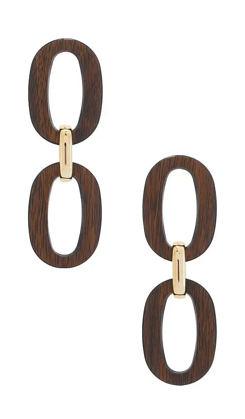 8 Other Reasons Charlotte Drop Earring - Brown