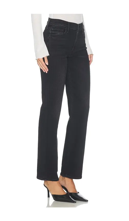 MOTHER The Newbie Skimp Jeans In Black