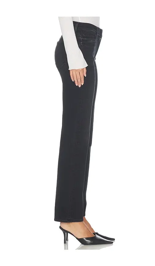 MOTHER The Newbie Skimp Jeans In Black