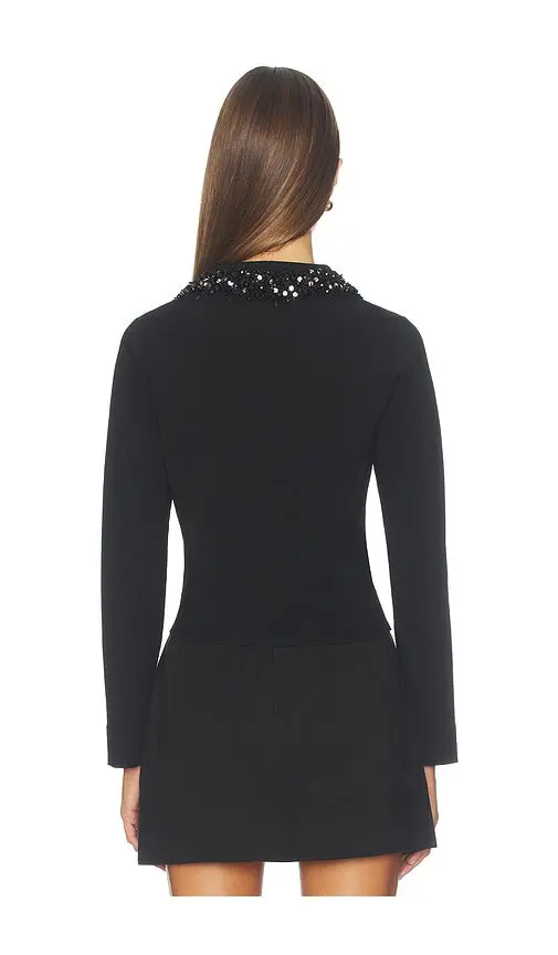 Simkhai Trae Collared Cardigan