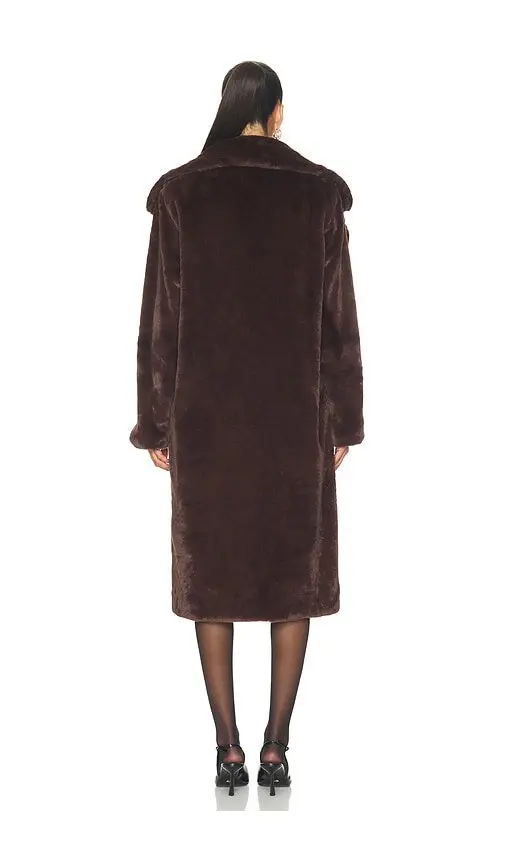 Superdown Willow Faux Fur Long Coat