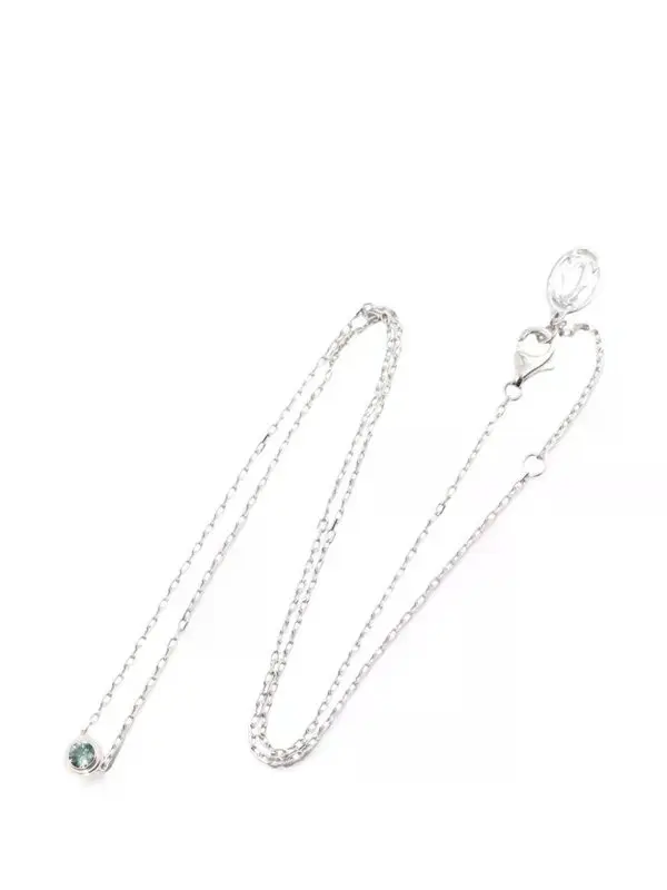 Cartier 2010s Saphirs Damour Sapphire Necklace - Silver