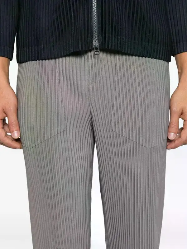 Issey Miyake Plissé-effect Trousers