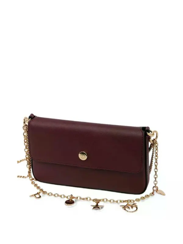 Pinko Charm-embellished Chain-strap Tote Bag