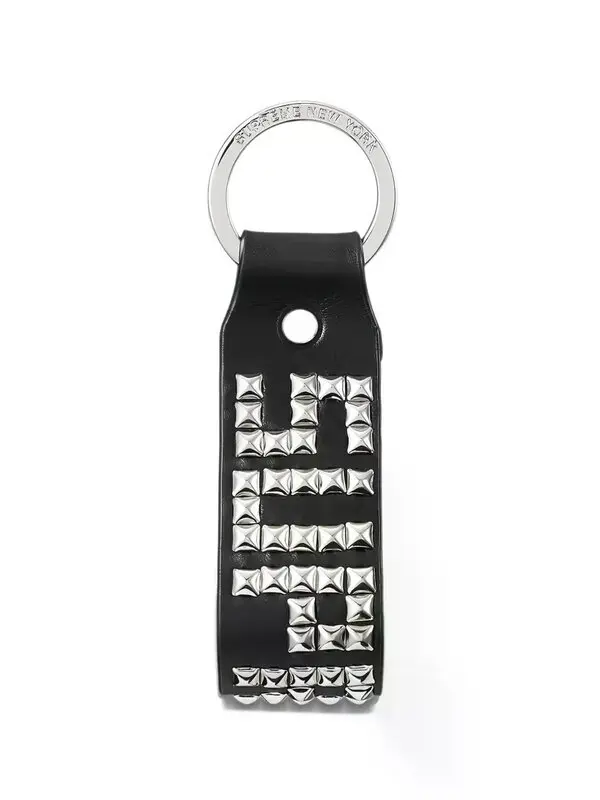 Supreme X Htc Los Angeles Studded Keychain - Black