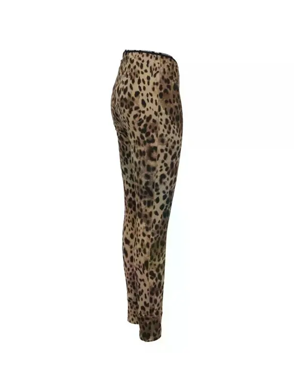 Dolce & Gabbana X Skims 2010s Animal-print Leggings