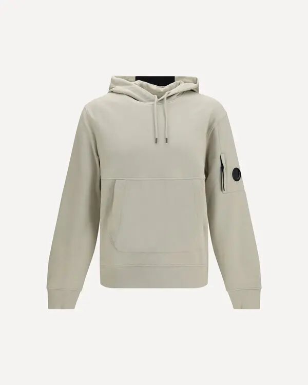 C.P. COMPANY C. P. Company Diagona-weave Cotton Feece Hooded Sweatshirt Mae